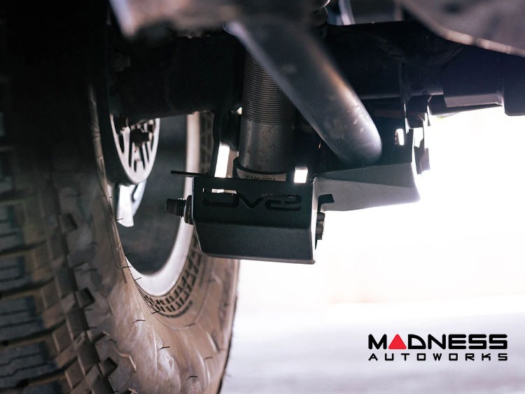 Ford Bronco Skid Plate - Rear Shock Guards - DV8, SPBR-04