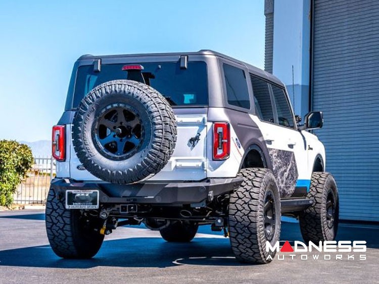 Ford Bronco Performance Exhaust - Axle Back - Dual Exit - Black - Black ...