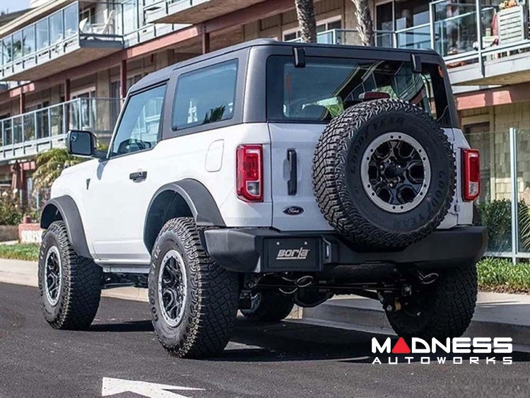 Ford Bronco Performance Exhaust - Axle Back - Dual Exit - Black ...