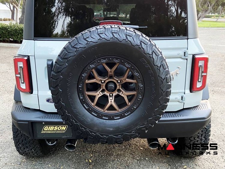 Ford Bronco Performance Exhaust System - Cat Back - Dual Exit - Gibson ...