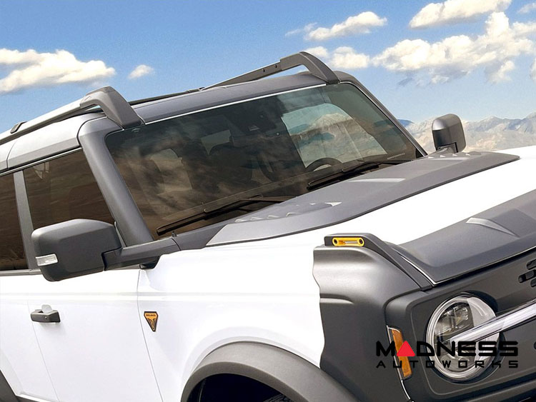 Ford Bronco Windshield Frame Cover Kit - Armadillo - Air Design