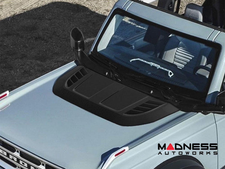 Ford Bronco Hood Scoop Kit - Air Design, FO34E01