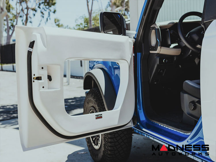 Ford Bronco Halo Doors - Anderson Composites - 4 Door - Fiberglass with ...