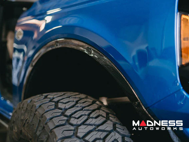 Ford Bronco Fender Flare Delete - Anderson Composites - 4 Door - Carbon ...