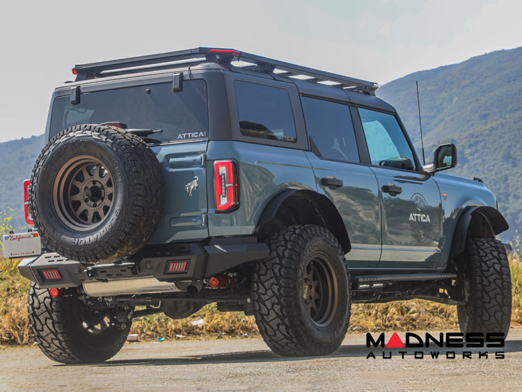 Ford Bronco Side Steps - Frontier Series - 4 Door - Attica 4x4 ...