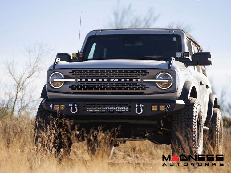 Ford Bronco Winch Bumper - Front - OE Plus Series, FBBR-03