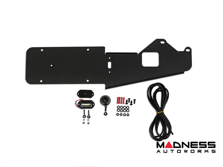 Ford Bronco Rear License Plate Relocation Bracket - Factory Tire ...