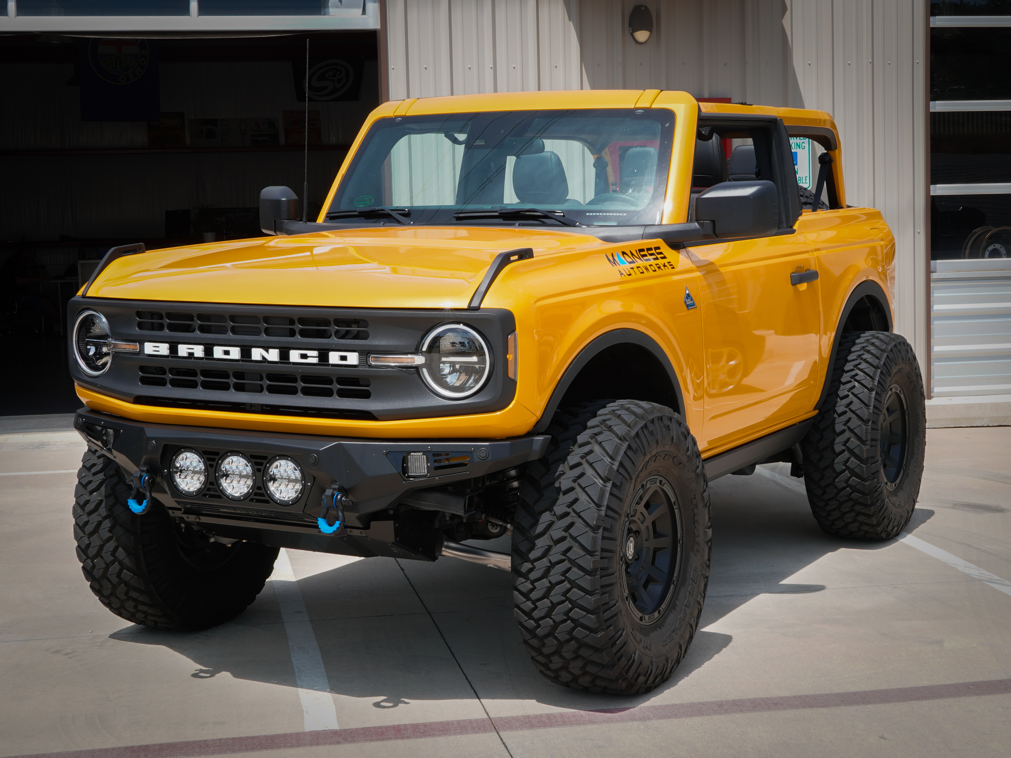 Ford Bronco Fender Flare Delete Kit - 2 door , FT22070202