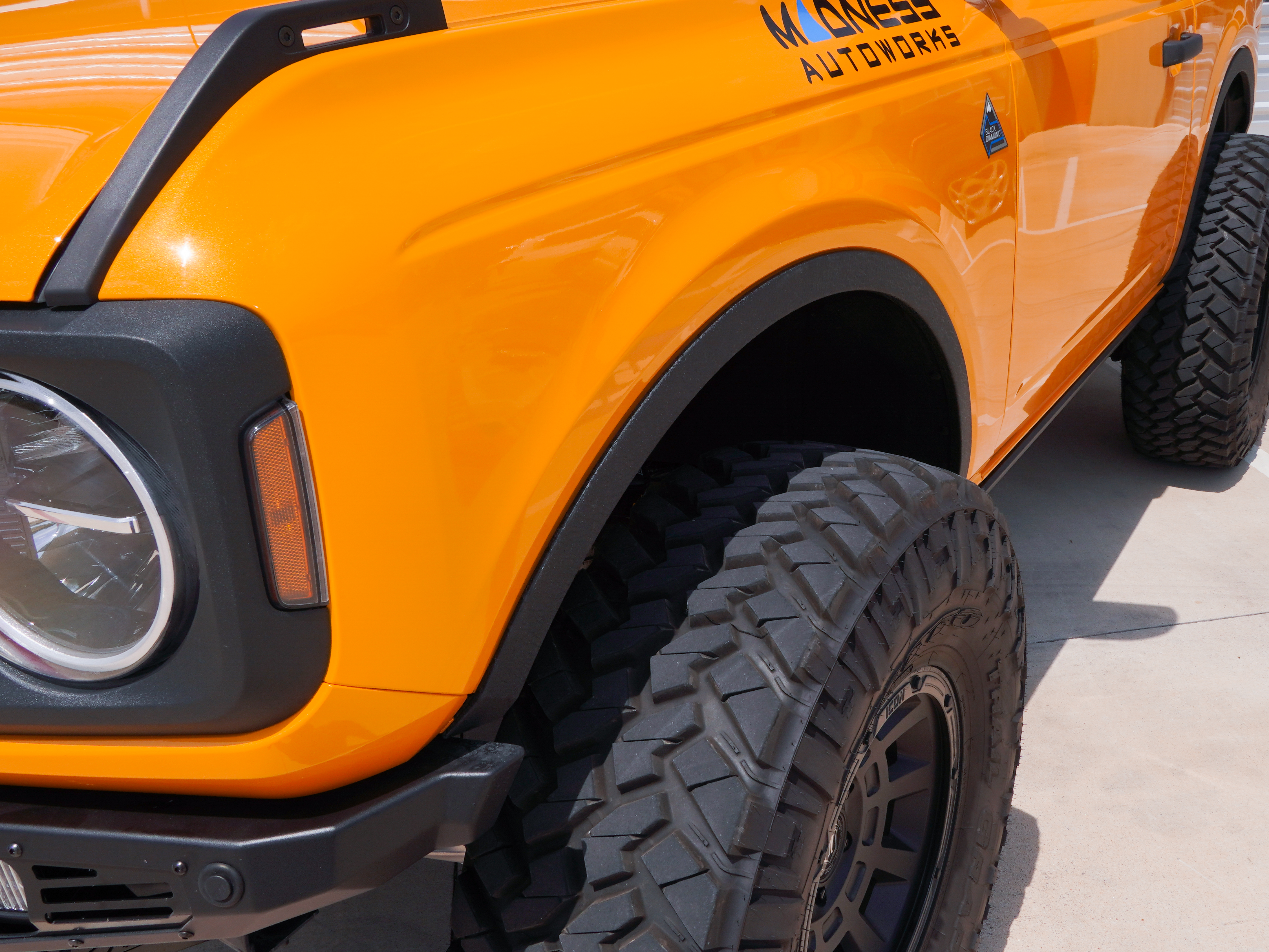 Ford Bronco Fender Flare Delete Kit - 2 door , FT22070202