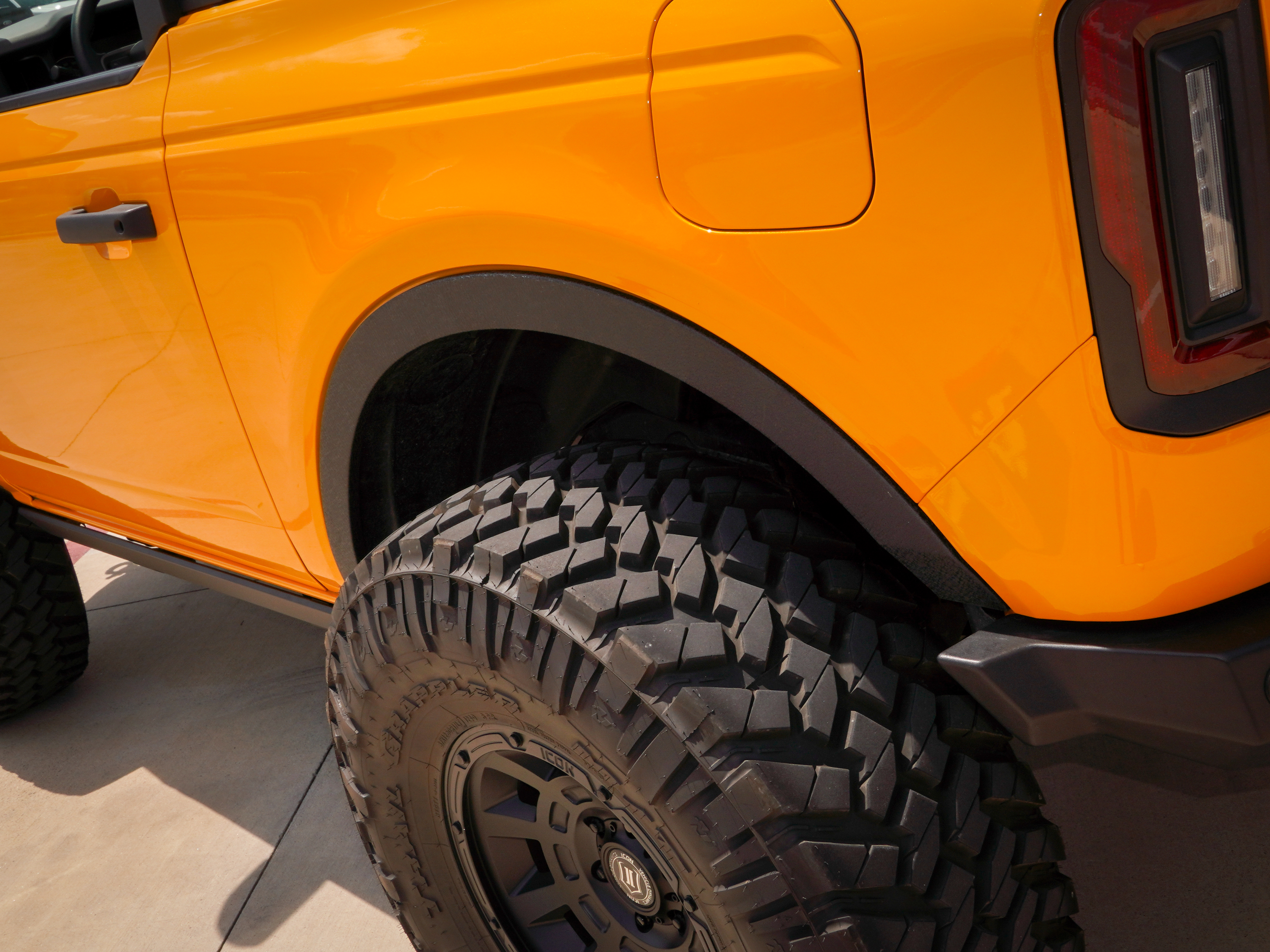 Ford Bronco Fender Flare Delete Kit - 2 door , FT22070202