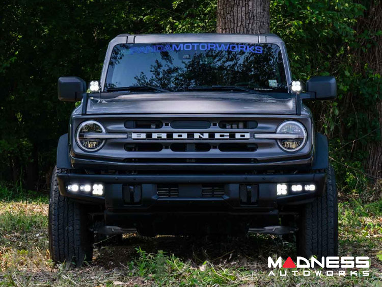 Ford Bronco LED Fog Light Kit - Stage Series Pocket - Pro - Yellow, DD7181