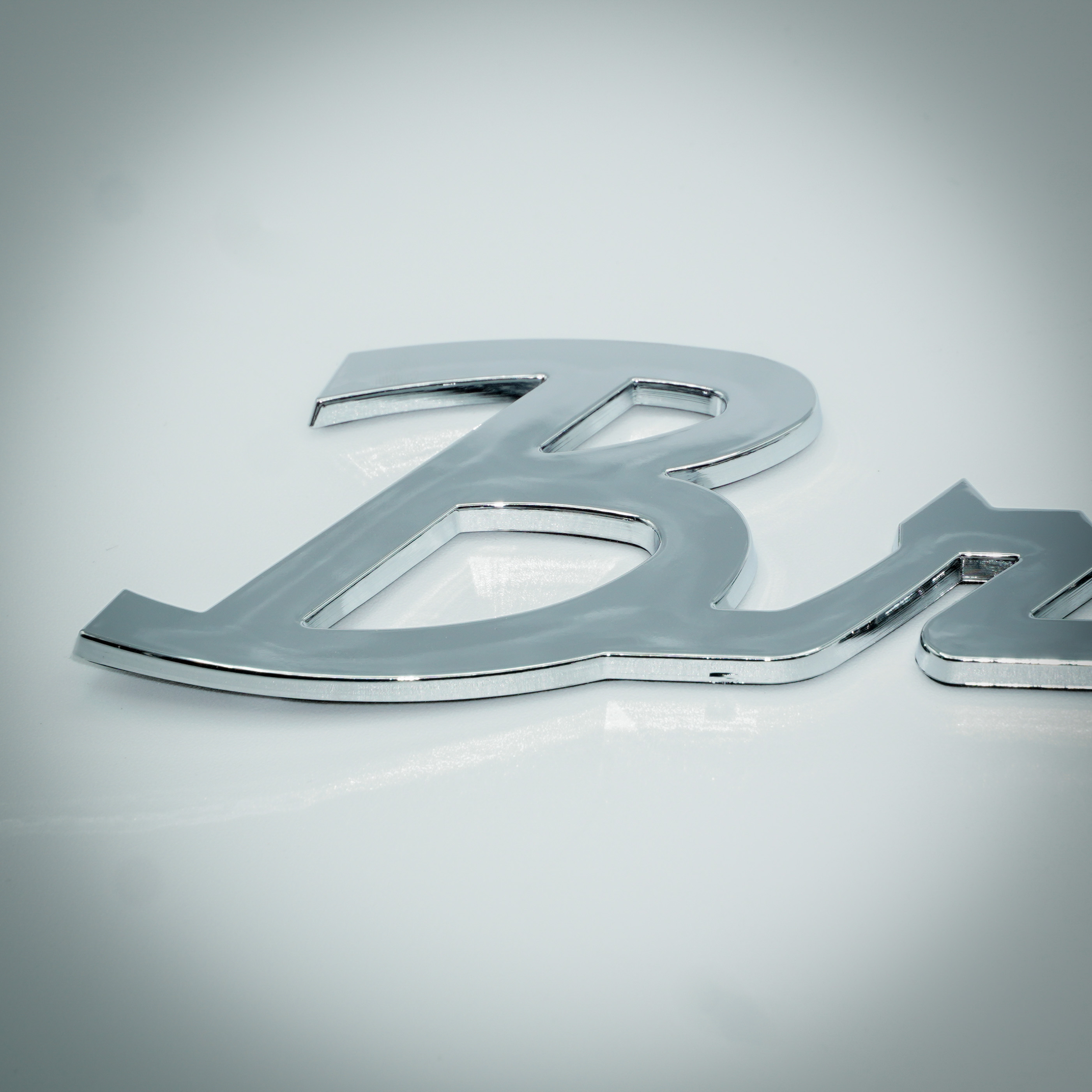 Ford Bronco Custom Emblem (1) - Bronco - Chrome Finish, FT22040704