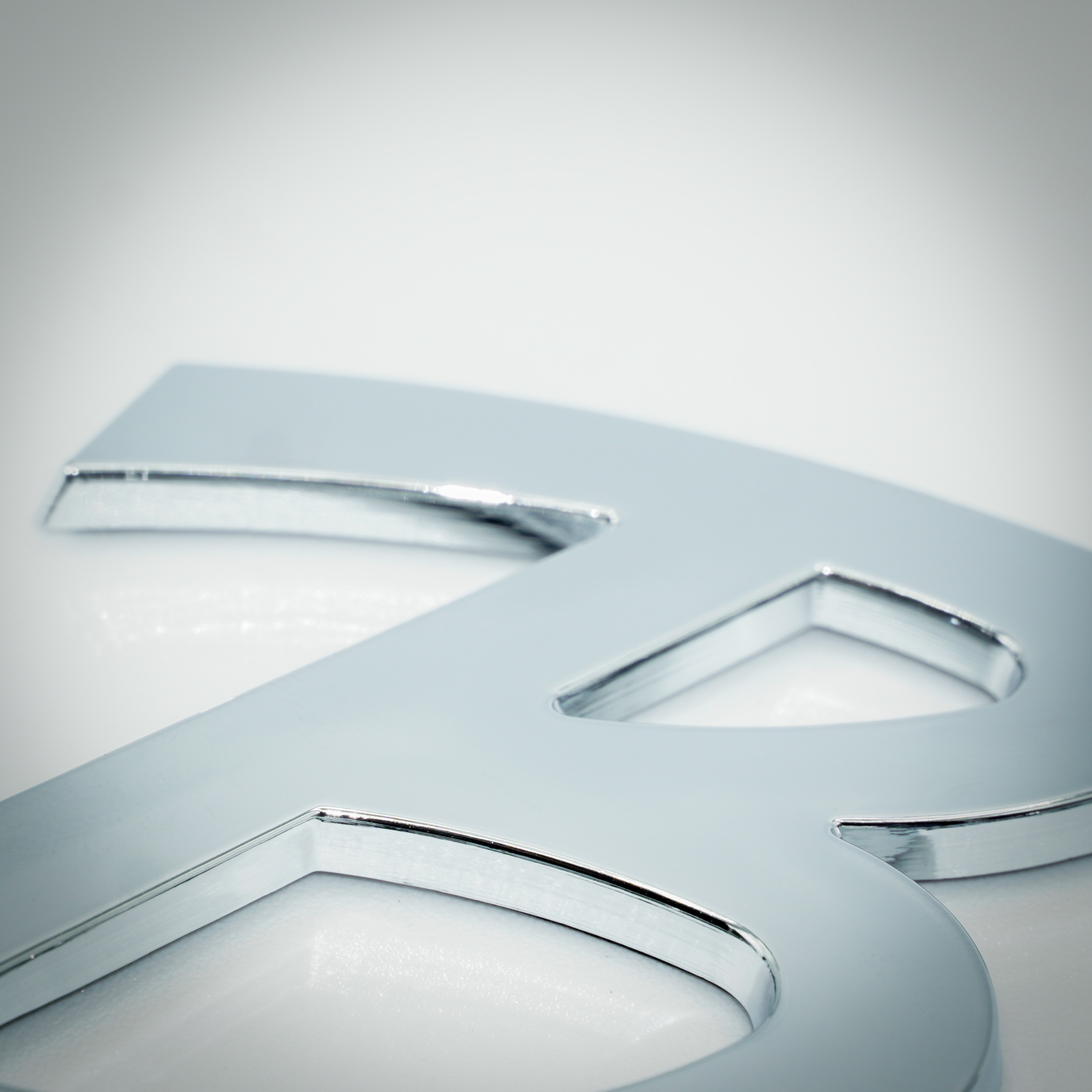 Ford Bronco Custom Emblem (1) - Bronco - Chrome Finish, FT22040704