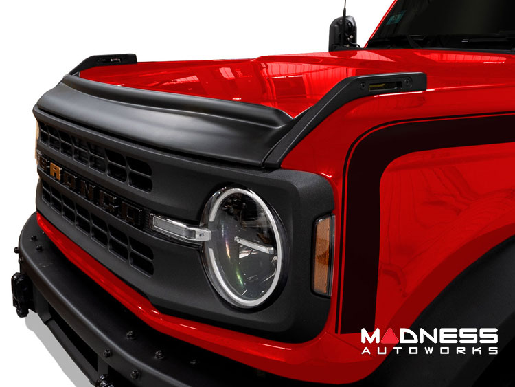 Ford Bronco Hood Deflector - Matte Black, FT22050201