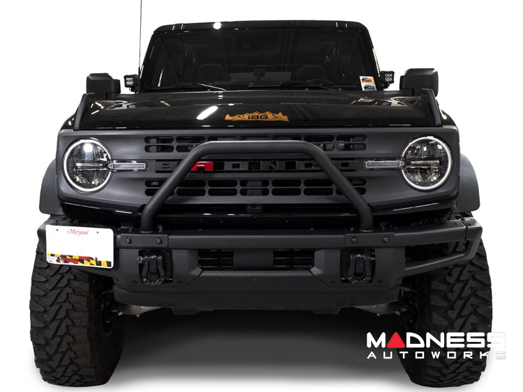 Ford Bronco Front Bull Bar - OE Style - Modular Front Bumper - IAG - I-Line
