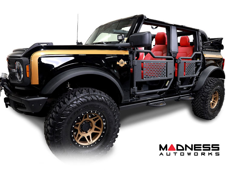 Ford Bronco Tube Doors - 4 Door - IAG - Front