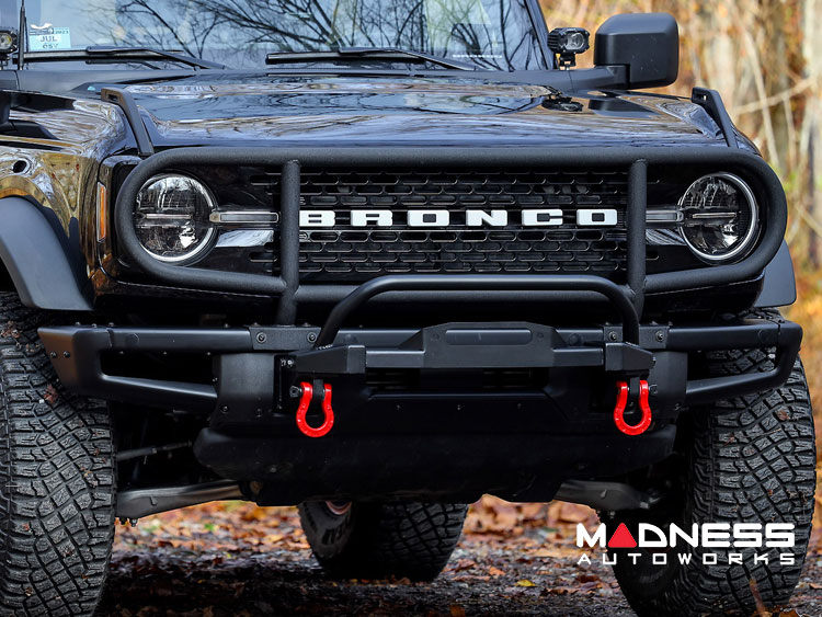 Ford Bronco Front Bull Bar - Winch Mount - Modular Front Bumper - IAG ...