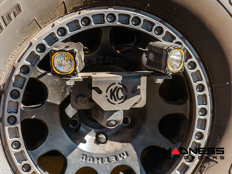 Ford Bronco Raptor Light Upgrade - Spare Tire Carrier Pod Mount - M12x1 ...