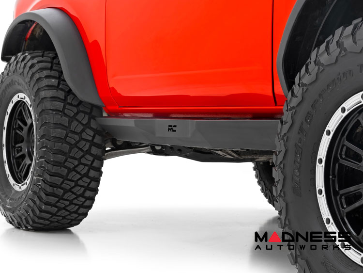 Ford Bronco Side Steps - Rock Sliders - 2 Door - Rough Country - Heavy ...