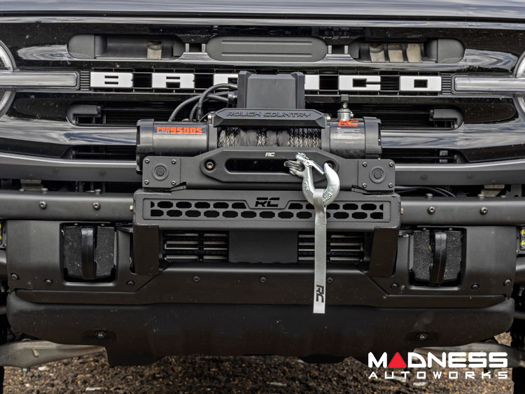 Ford Bronco Front Winch Mount - High Mount - For OE Modular Bumper ...