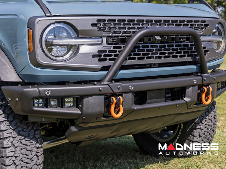 Ford Bronco Front Bumper Guard - Safari Bar - OE Modular Bumper - Rough ...
