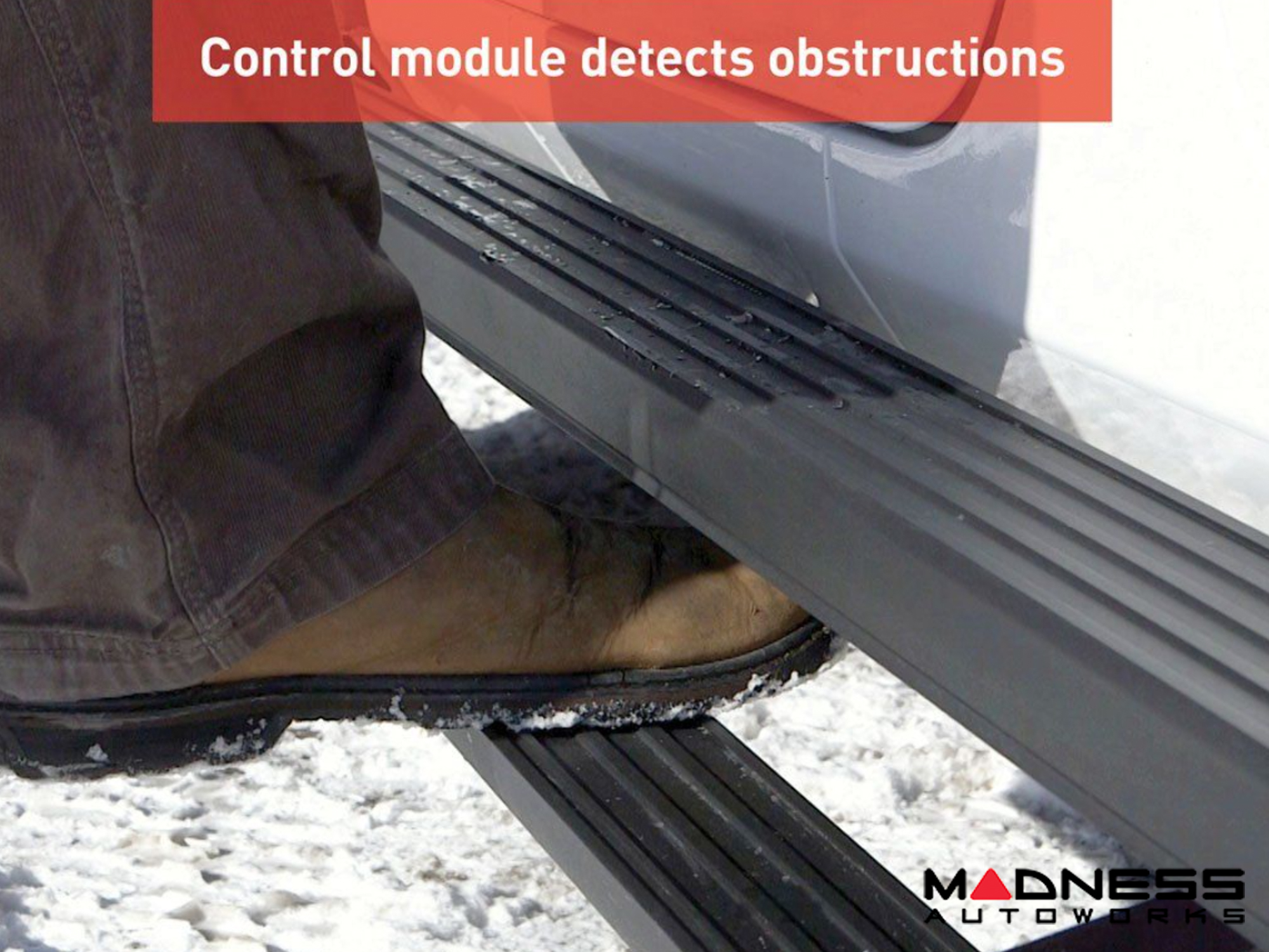 Ford Bronco Side Steps - 4 Door - Aries - ActionTrac - 69.6" - Powered ...