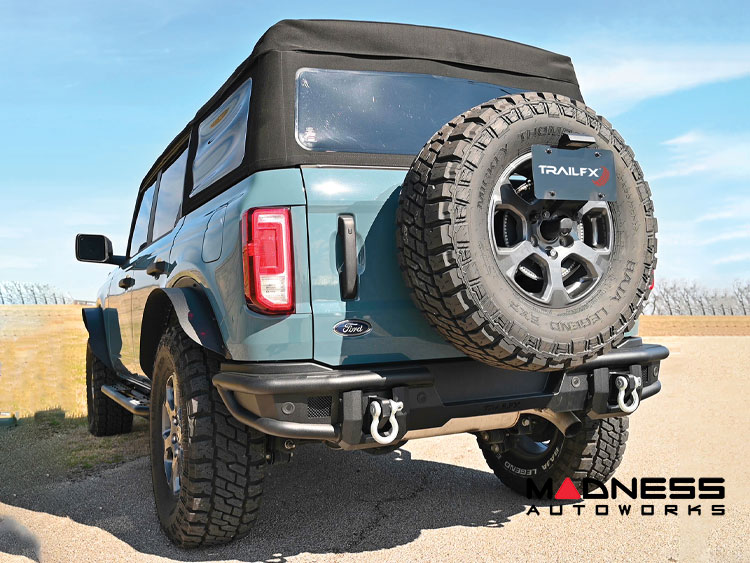 Ford Bronco Bumper - Rear - One Piece, BR004T
