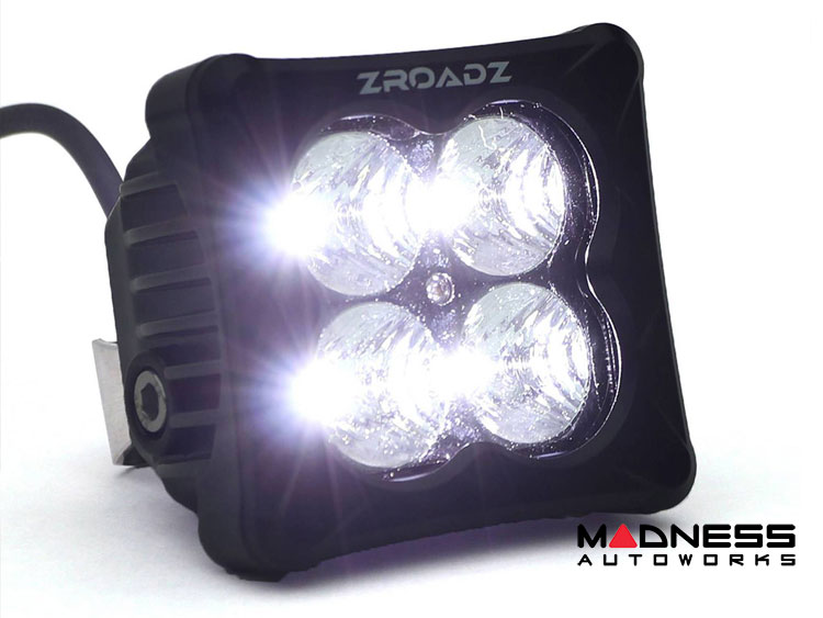 Ford Bronco Lighting Upgrade - ZROADZ - Rear Bumper Pod Light Kit - 3in ...