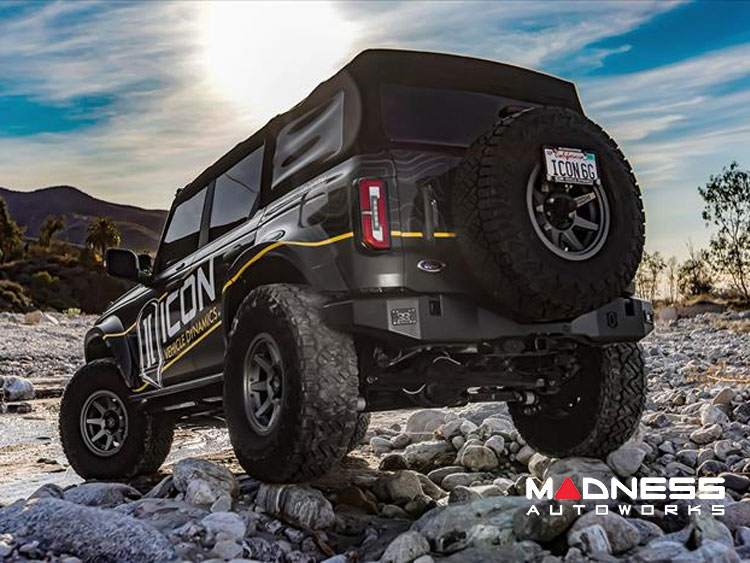 Ford Bronco Rear Bumper - Impact Pro Series - Icon , 45202