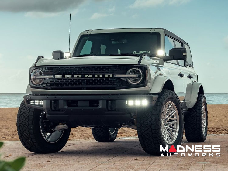 Ford Bronco Custom Wheels - HF6-5 by Vossen - Polished Silver