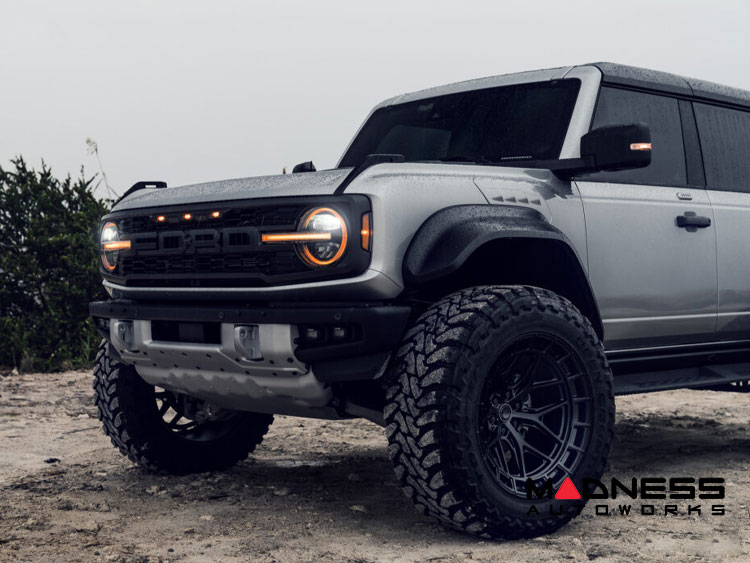 Ford Bronco Custom Wheels - HFX-1 by Vossen - Satin Black,