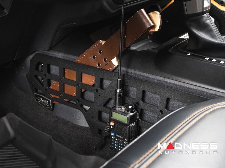 Ford Bronco Interior Upgrade - Center Console Molle Panels - DV8, CCBR-02