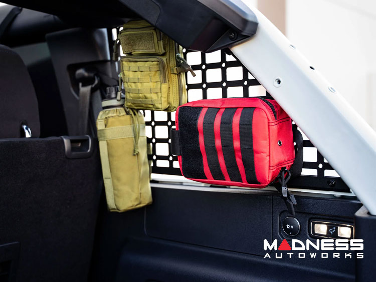 Ford Bronco Molle Panels - Rear Window - 4 Door, MPBR-01