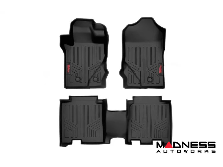 Ford Bronco Floor Liners - Floor Armor - Front + Rear - 4 Door, M-51602